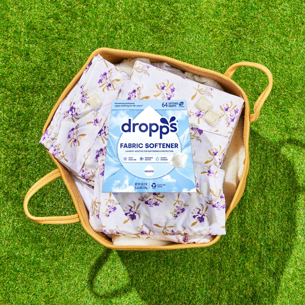 64 Count Fabric Softener Pods, Unscented – Dropps