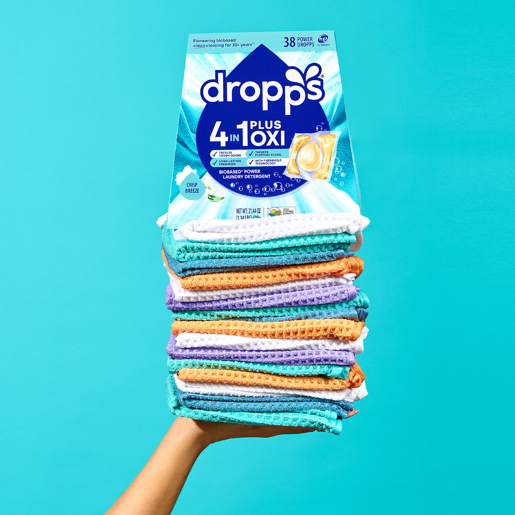 4-in-1 Plus Oxi Biobased Power Laundry Detergent Pods, Unscented – Dropps