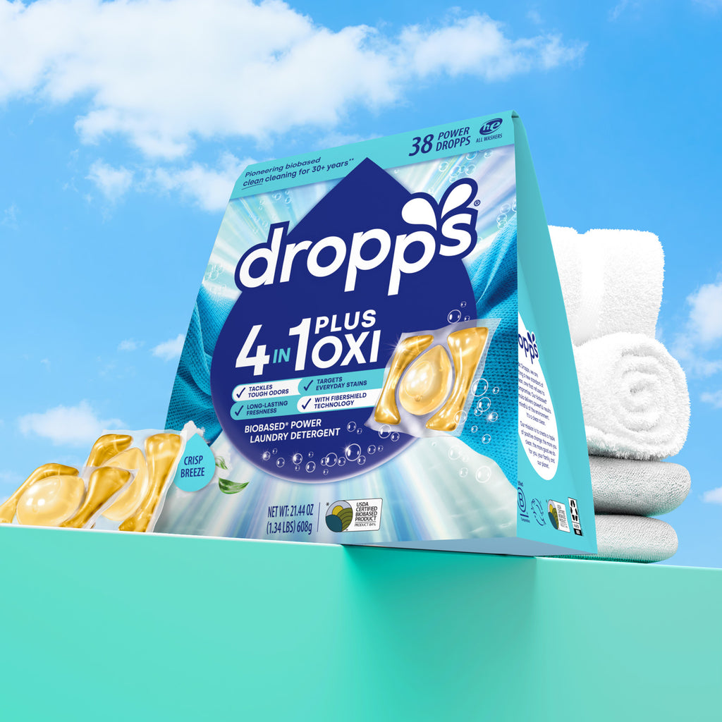 38 Count 4-in-1 Plus Oxi Biobased Power Laundry Detergent Pods, Crisp ...