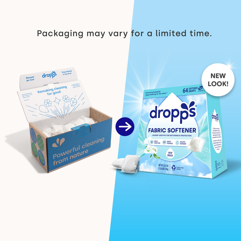 Fabric Softener Pods, Crisp Breeze – Dropps